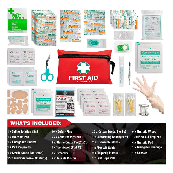 Backcountry Mini First Aid Kit 110pc – Sledder Box
